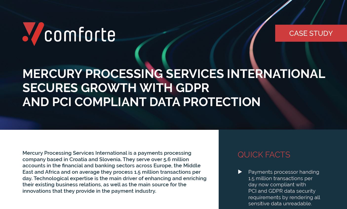 MPSI Secures Growth with GDPR and PCI Compliant Data Protection | comforte