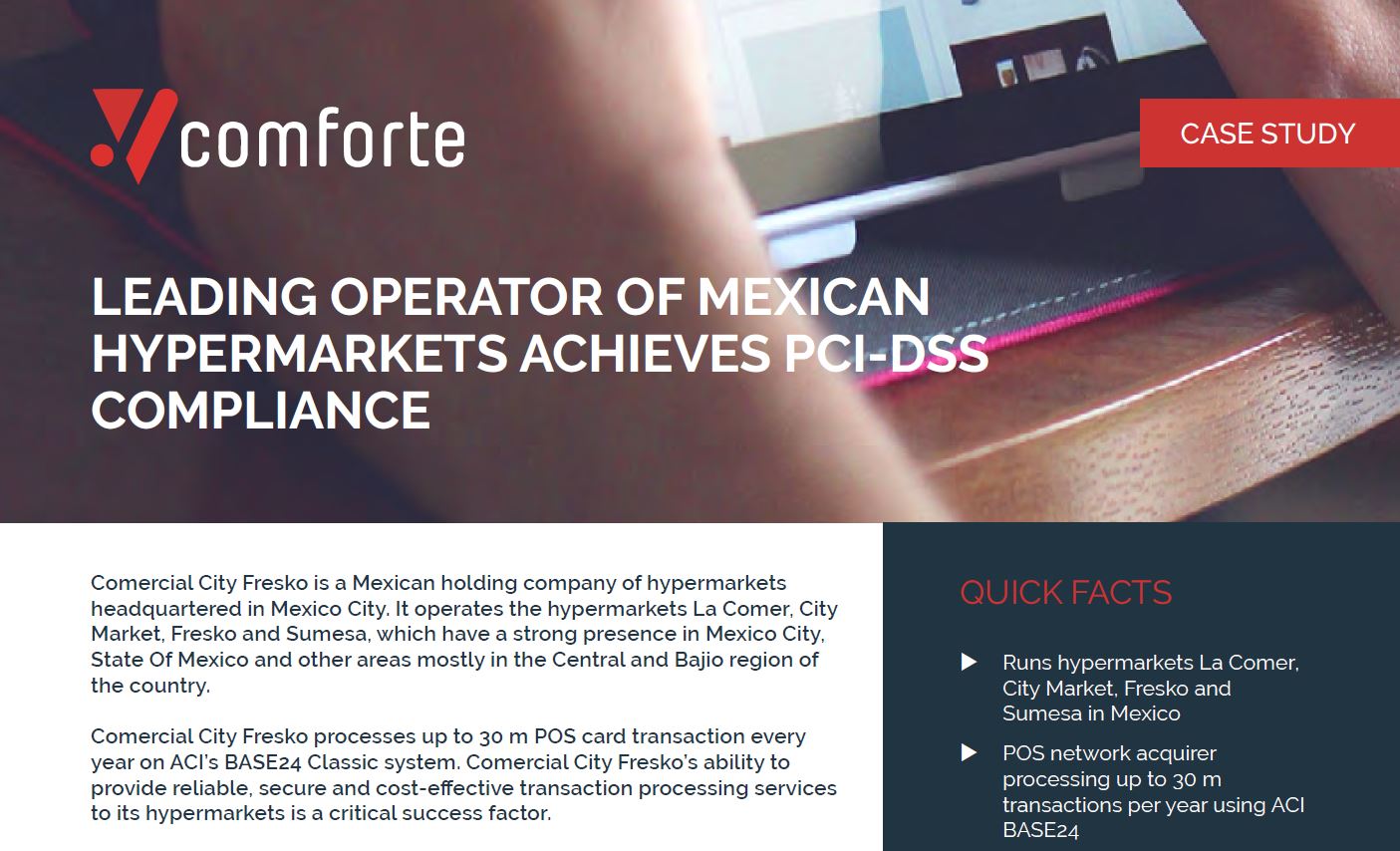 City Fresko Achieves PCI-DSS Compliance with Tokenization | comforte